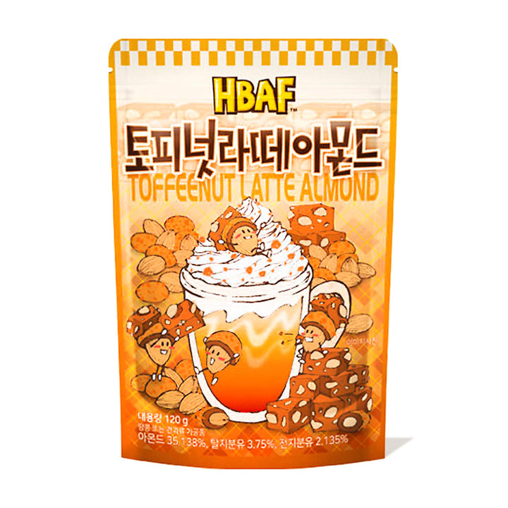 HBAF Korean Style Almonds: Toffeenut Latte