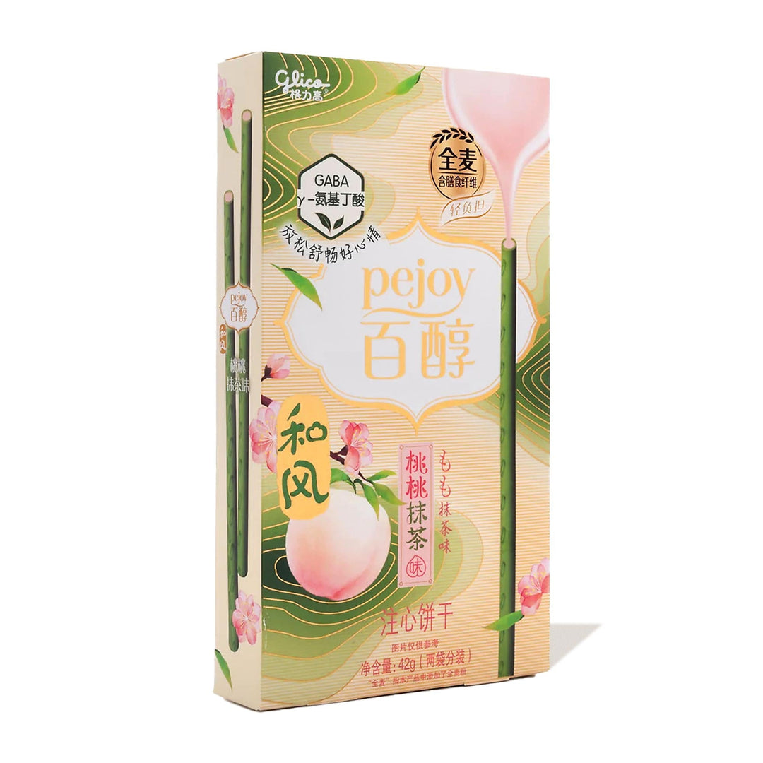 Glico Pejoy: Peach Matcha