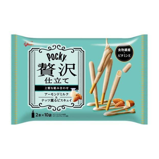 Glico Pocky Almond & Chocolate – Crunchy & Nutty Perfection