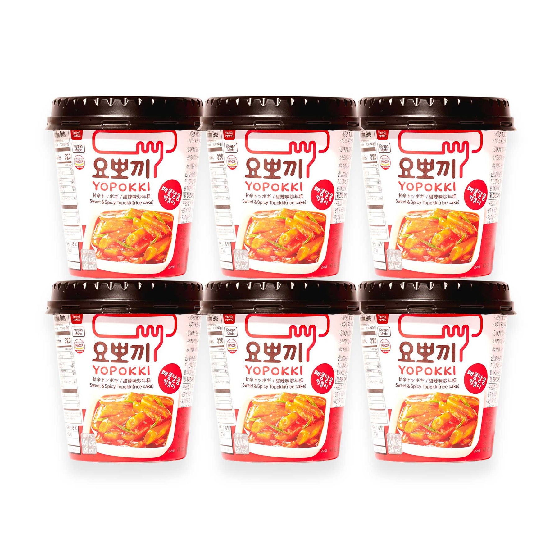 Instant Tteokbokki INSTANT TTEOKBOKKI (TOPOKKI) WITH CHEESE (BOWL)